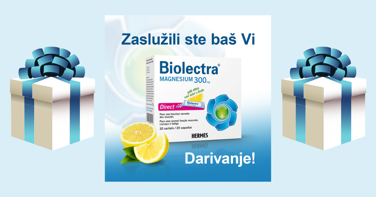 Darivanje BIOLECTRA®300 MG DIREKT